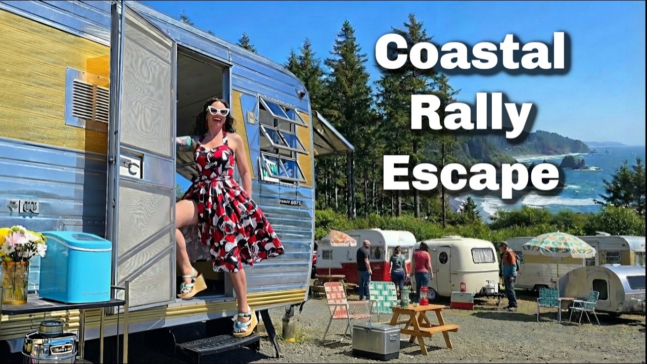 Vintage Trailer Rally Oregon Coast! Explore over 50 Restored Campers and Caravans