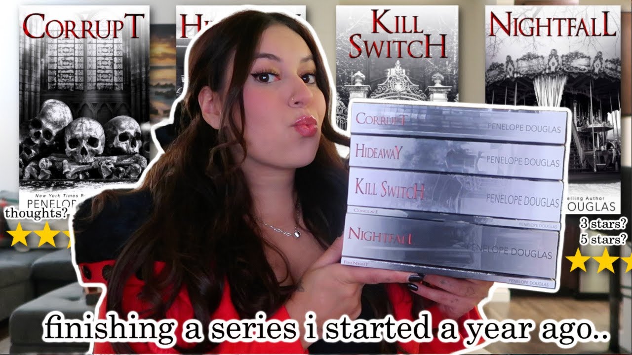 finishing a series i started a year ago | devils night reading vlog 📖