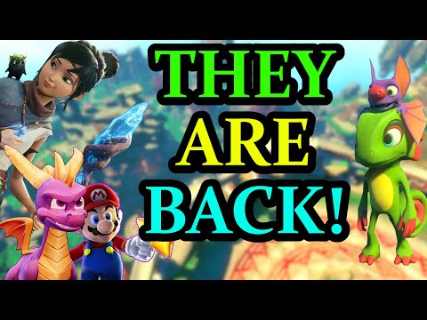 The Return Of 3D Platformers | Spyro | Yooka Laylee | Super Mario Odyssey | Crash Bandicoot