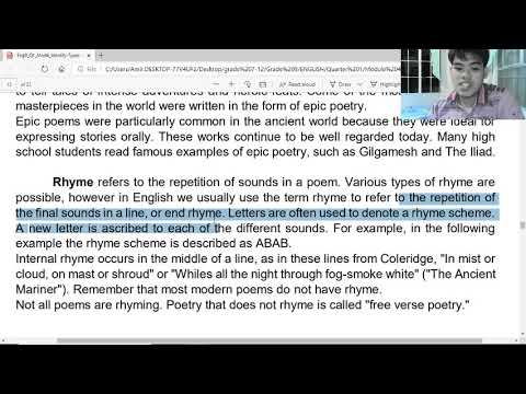 lyric poetry