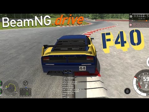 Steam Community :: Video :: BeamNG Supercar: The Ferrari F40 Inspired ...