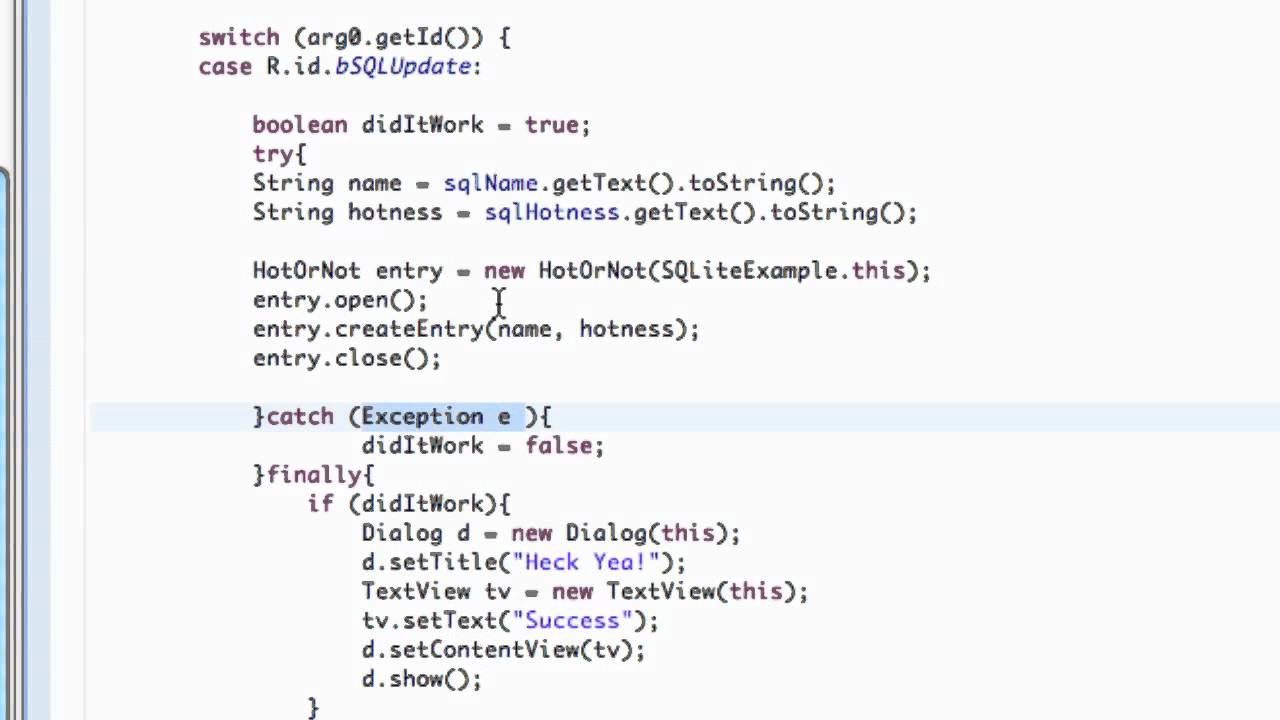 Android Application Development Tutorial - 118 - How to Create a Dialog
