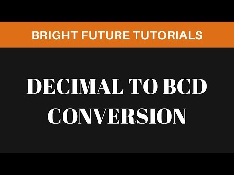 Decimal To BCD Conversion Method – Video Tutorials for engineering students