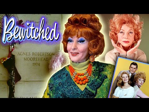 Bewitched || The Grave of Agnes Moorehead ||