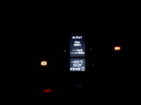 Cold Start Mercedes-Benz S203 C220CDI
