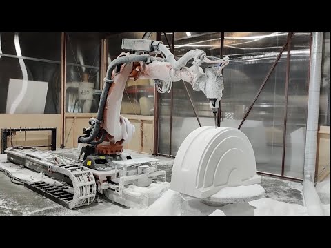 KUKA Robot Arm - Tool Change & 5D Sculpting