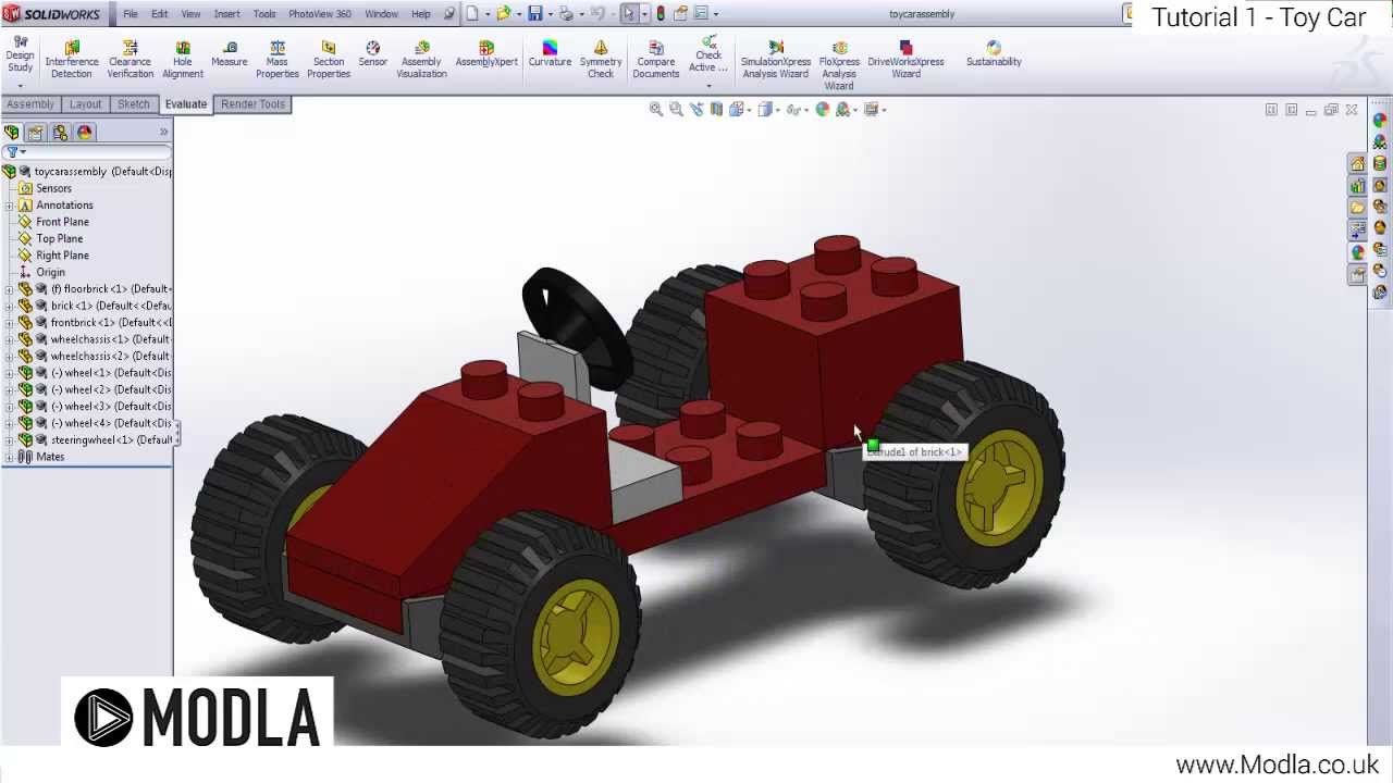Solidworks Tutorial Parts and Assemblies