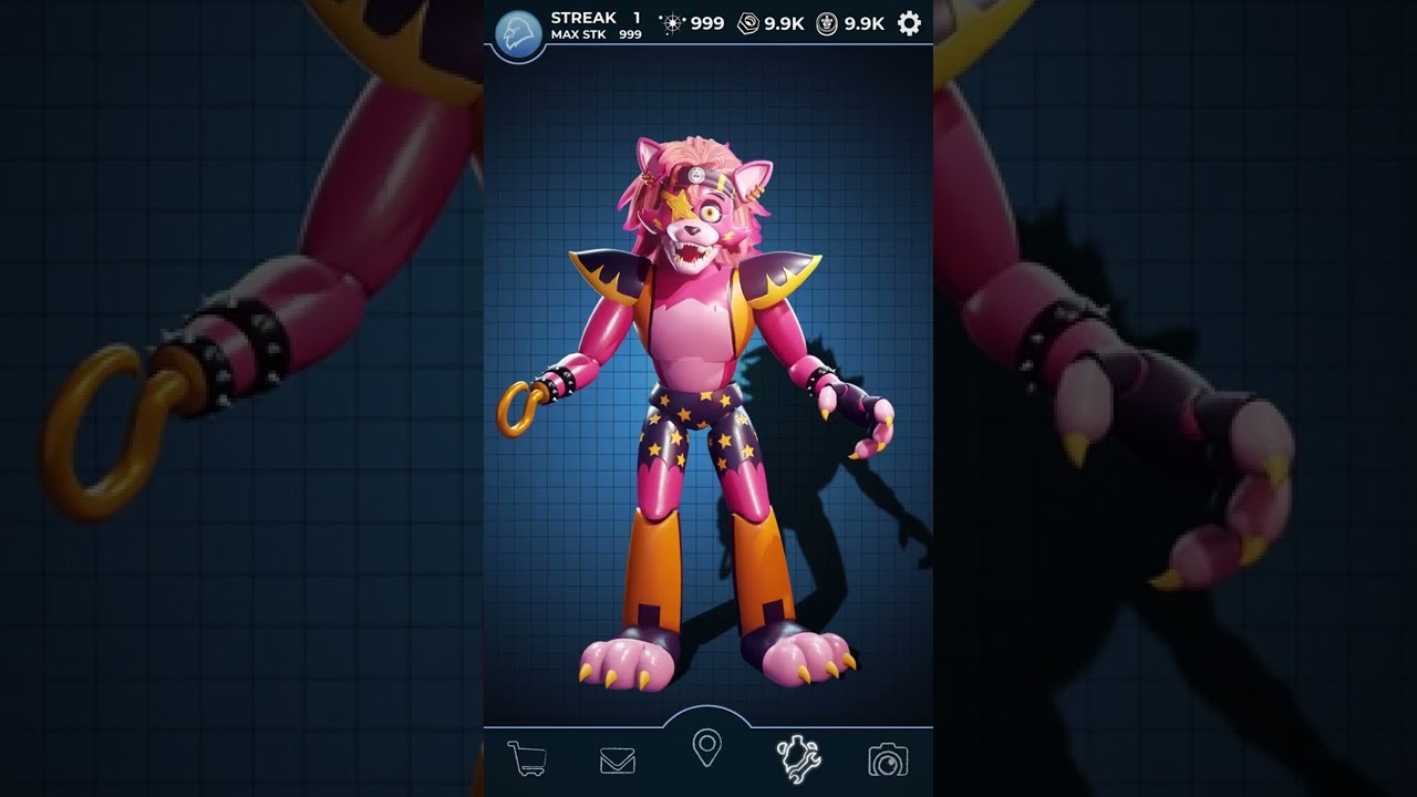 FNAF AR Stylized Glamrock Foxy Workshop Animations