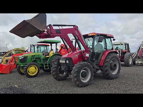 Case 85U Tractor w/ L730 Front Loader w/ Aux Ports - Eugene Equipment ...