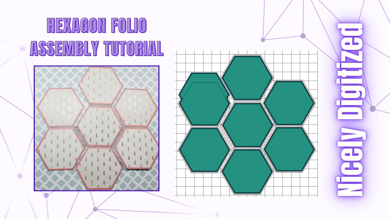 DIY Printable Hexagon Folio Tutorial!