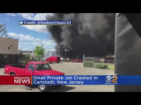 Small Plane Crashes On Approach To New Jersey's Teterboro Airport