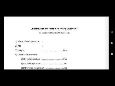 PHYSICAL STANDARD CERTIFICATE FORMAT| TNFUSRC|TNPSC| ACF| FORESTER| ASST JAILOR |இளவட்டம்|