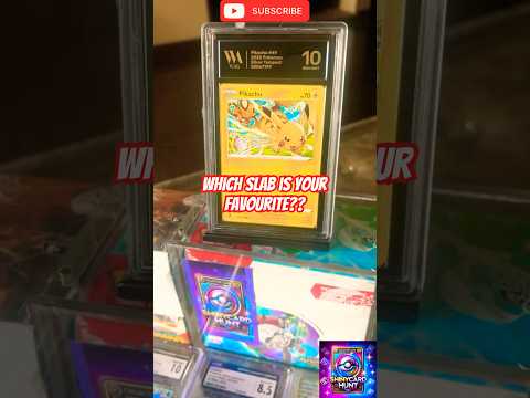 Which Pokemon Slab or Graded Card is your Favourite 🤩✨