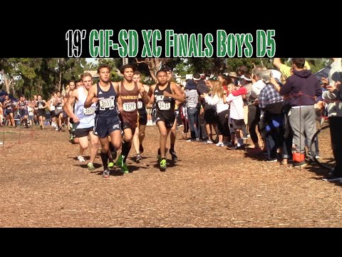 19' CIF-SD XC Finals Boys D5