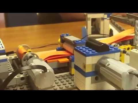Steel yourself! Hot strip rolling mill made from Lego | Jones and Robinson
