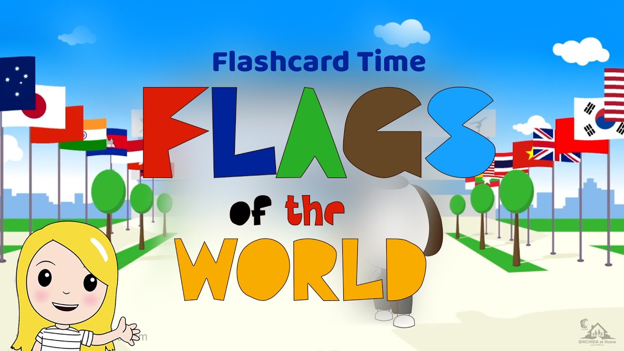 A Fun Way for Kids to Learn About NATIONAL FLAGS | Flashcard Time