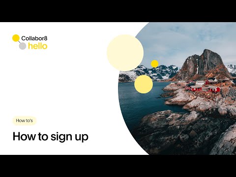 How to create a Hello account