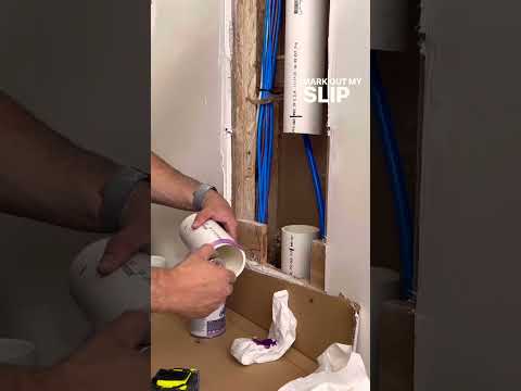 Using a Repair Coupling a 3" vent #plumber #plumbing #soldering #diy #fyp