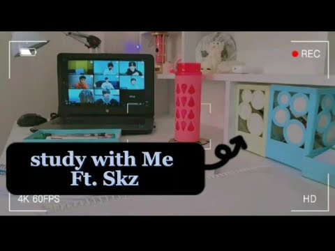 Study with me fit. Skz |30 minutes zoom Study Session/ real voice: asmr