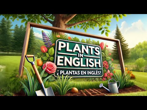 🌱 Lesson 34: Plant Vocabulary in English | Spanish to English Translation with Pictures