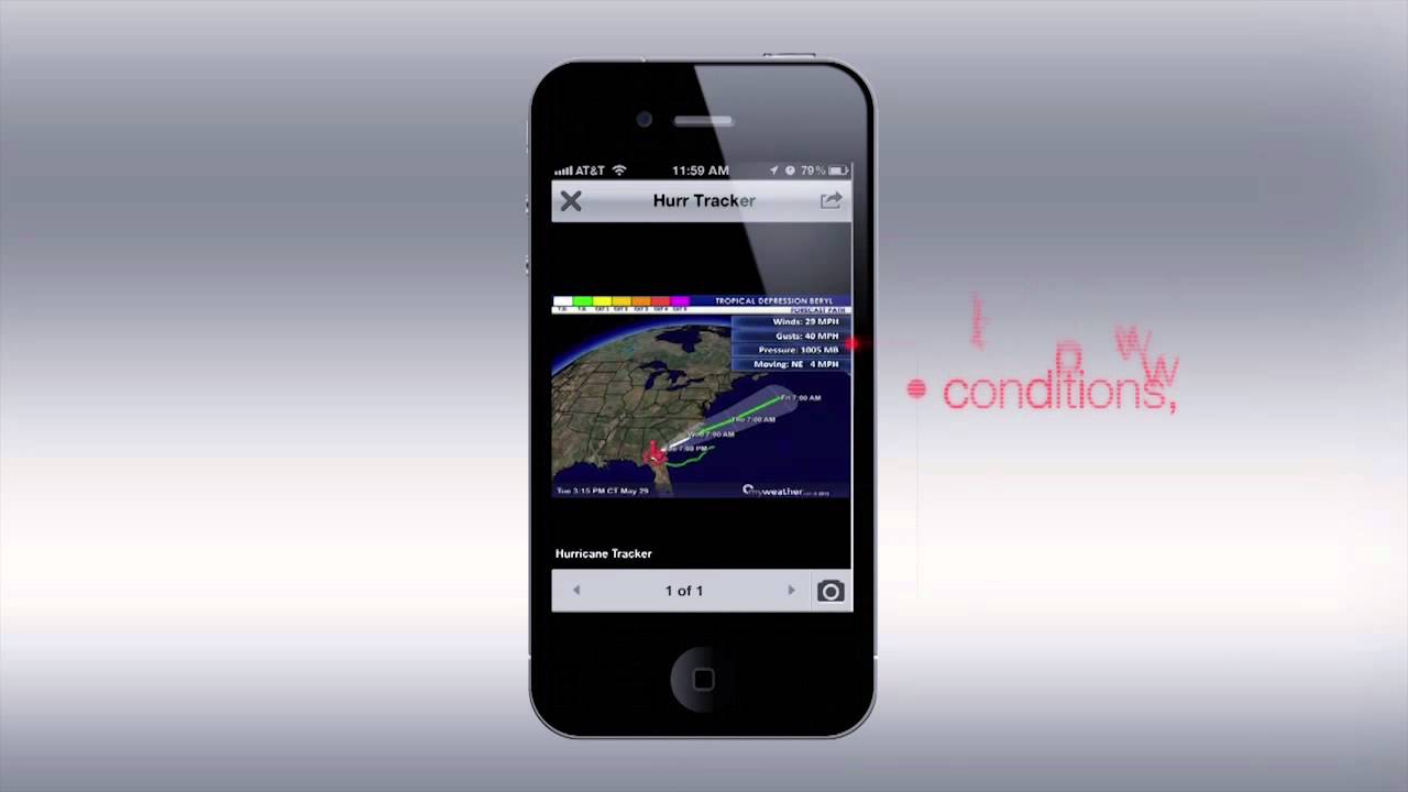 HURRICANE TRACKER APP 1