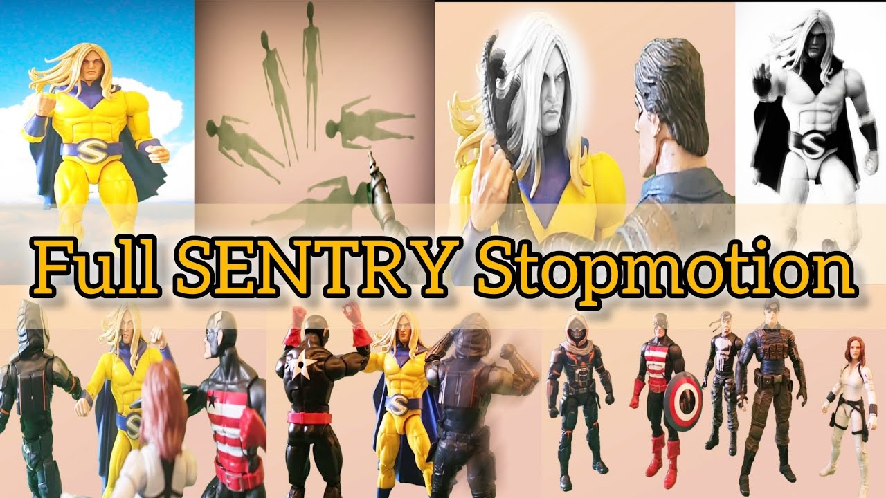Sentry vs Thunderbolts Full Stopmotion Animation