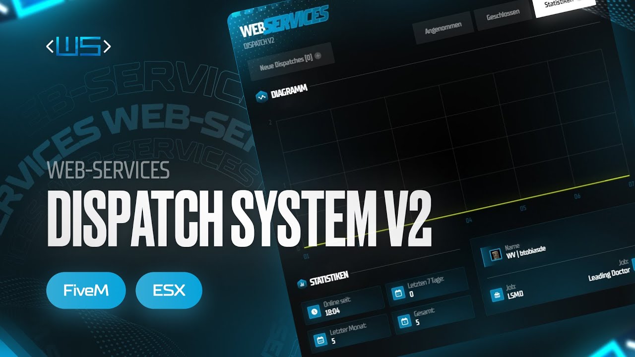[FiveM/ESX/QB] Dispatch System v2 - ws_dispatchsys-v2