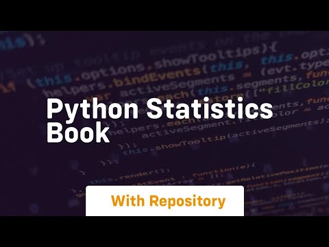 python statistics book
