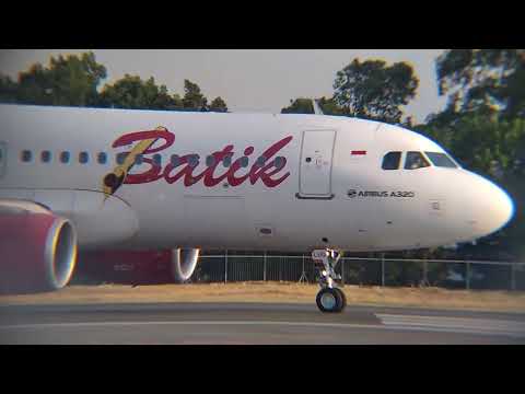 Melihat proses take off  pesawat Batik Air PK-LUQ di Halim #planespotting #takeoff #supriyatno #