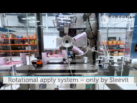 Sleevit RF Series Shrink Sleeve Labeler - Soft Drinks in Cans