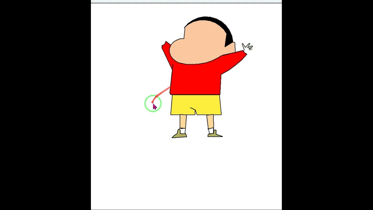 8. Python Turtle Code For Shinchan