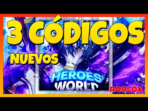 ✅3 NUEVOS CÓDIGOS de ⚠️HEROES WORLD⚠️ Roblox 2024 ⚠️ Códigos de My Hero Mania ⚠️ EMiLiOR