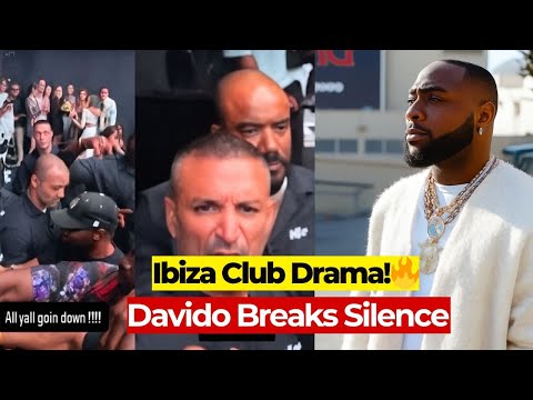 Davido Raises Alarm After Scary Incident at Ibiza Club