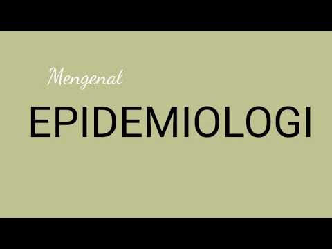 Pengantar EPIDEMIOLOGI oleh dr Titik Kuntari, MPH