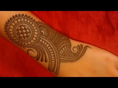 Easy stylish mehndi design for hand | mehndi design | arabic mehndi| Simple mehndi | mehndi .