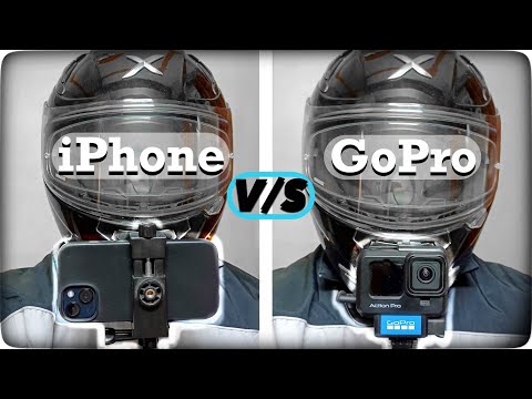 iPhone 13 vs GoPro HERO 11 FULL COMPARISON for MOTOVLOG | WHICH GOPRO TO BUY ?