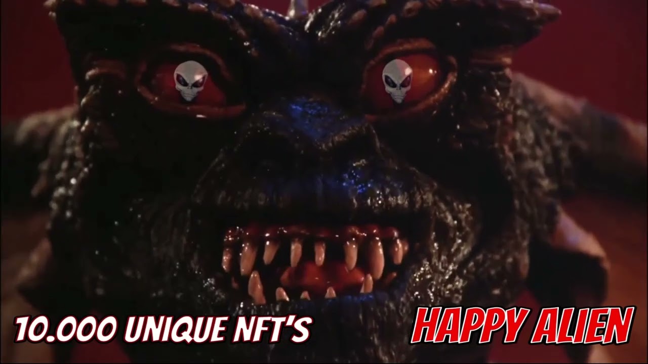 Amazing 🏆 COLLECTION of NFT Happy Alien 👽 10,000 NFT available at Opensea