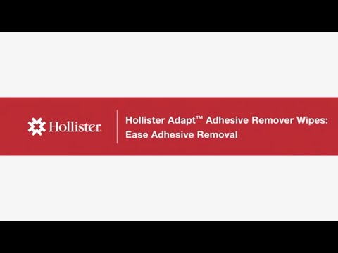 Hollister Adapt™ Adhesive Remover Wipes: Ease Adhesive Removal