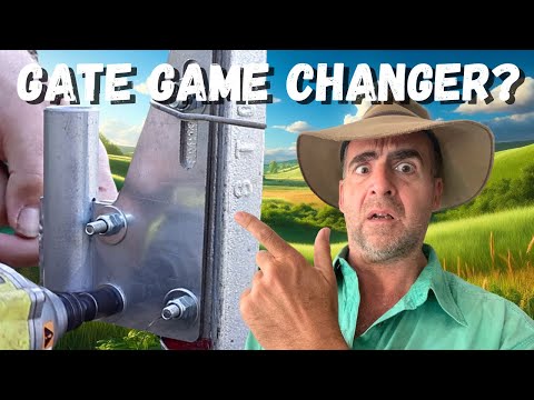 This Farm Gate Hinge Will Change Temporary Fences!