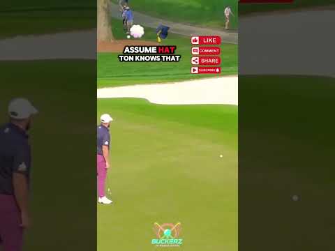 Tyrrell Hatton's putt on the 12th at Quail Hollow 🤣 #shorts #tyrellhatton