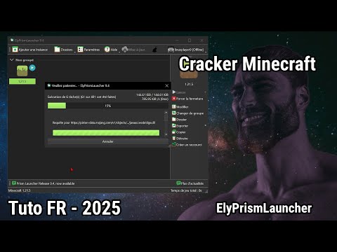 Cracker Minecraft avec ElyPrismLauncher - Tuto FR 2025