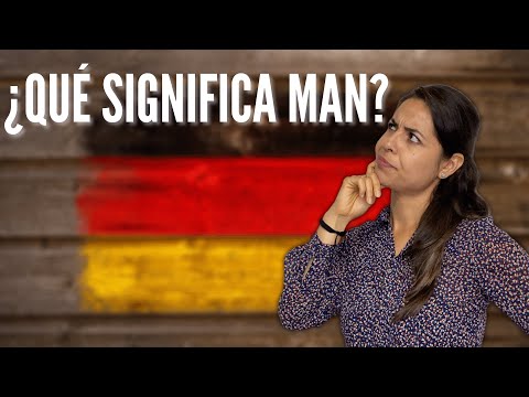 ¿Qué significa "man" en alemán? / Alemán básico con Whitney