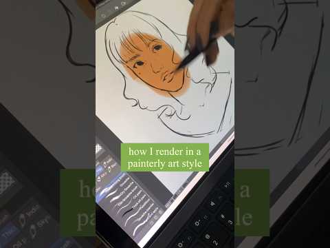 How I Render in a Painterly Art Style