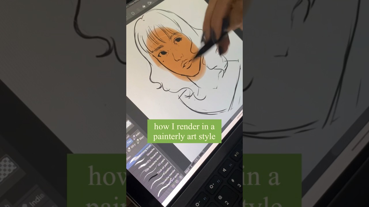 How I Render in a Painterly Art Style