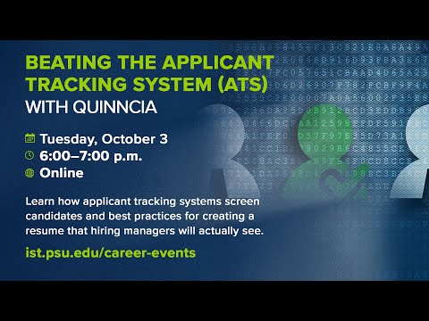 IST Career Solutions Workshop - Applicant Tracking Systems
