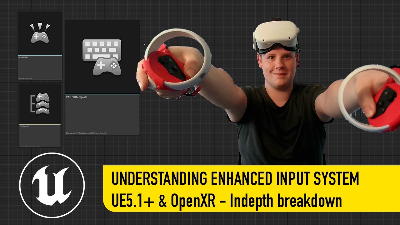 Understanding The Enhanced Input System In UE 5.1+ For OpenXR - Indepth Breakdown