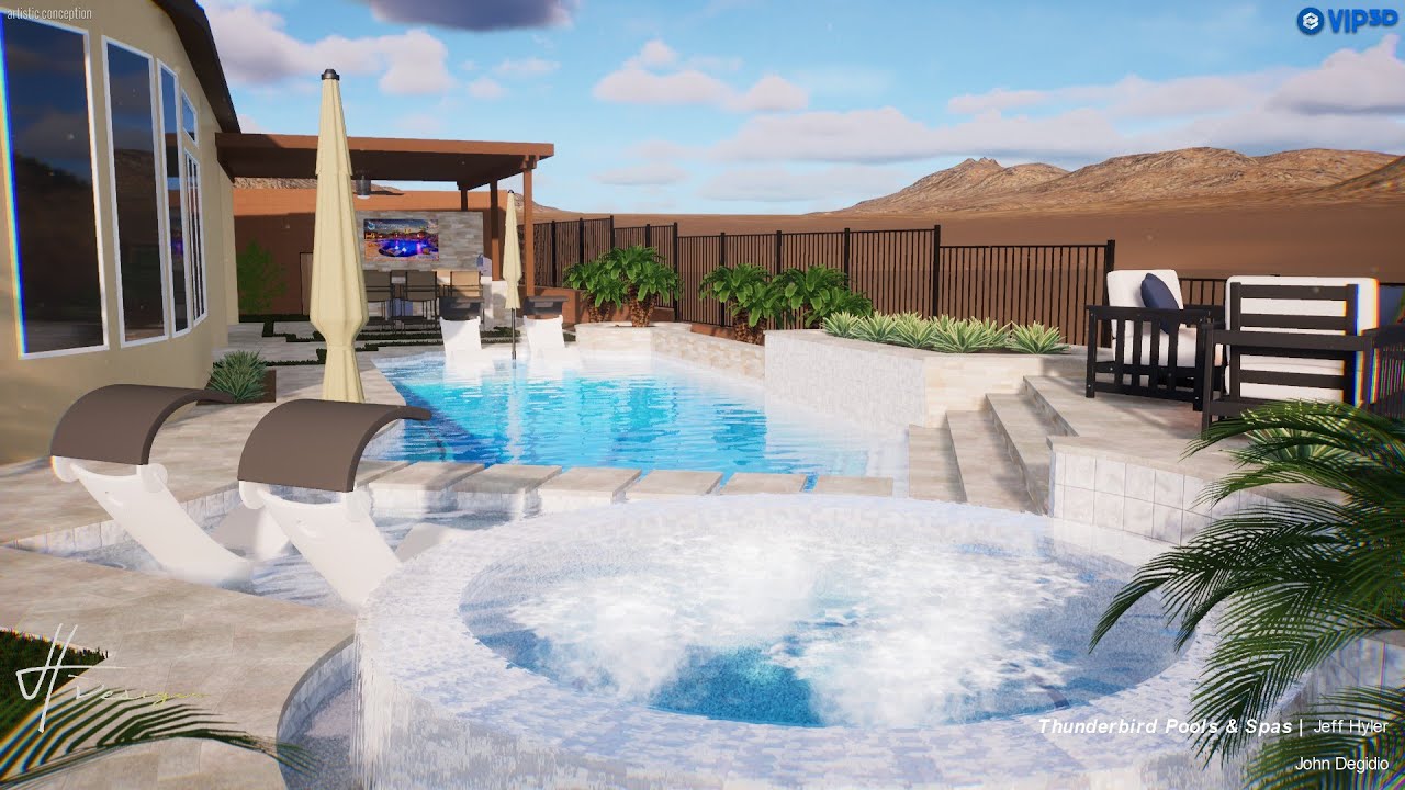 Degidio Design Concept Revised- Thunderbird Pools & Spas