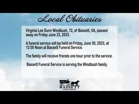 Obits for June 28, 2023