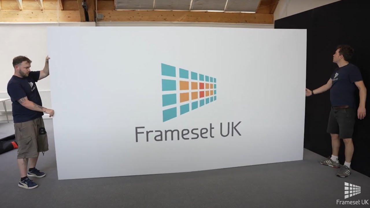 Backdrop | Multiple Push Button Frames Behind One Print | Frameset UK