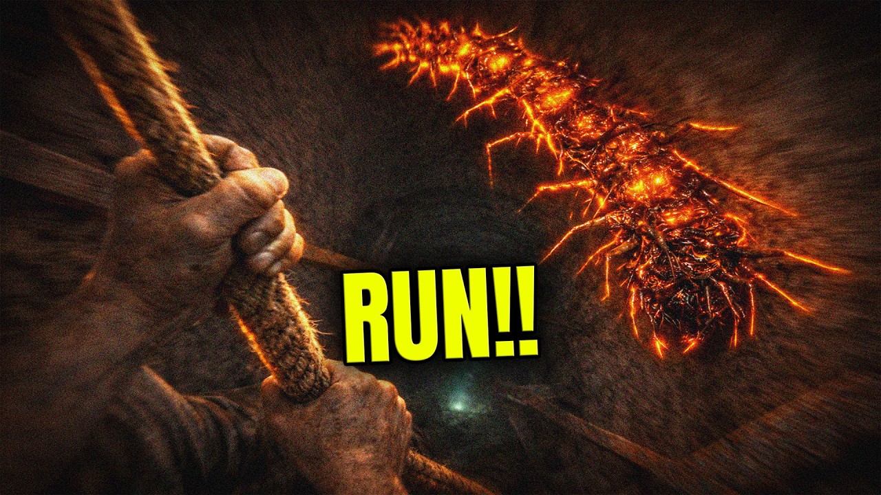 A Survival Horror Game Where You Grapple Down To Escape A Giant Centipede | Idols of Ash